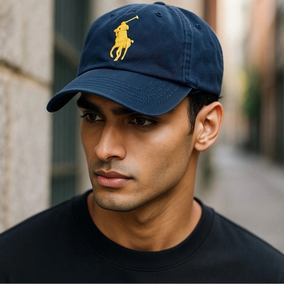 Ralph Lauren | Accessories | Polo Ralph Lauren Navy Blue Baseball Cap ...